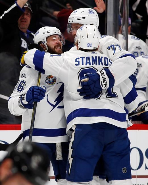 Hockey News - Stralman, Lightning overcome Landeskog's hat trick for Avs