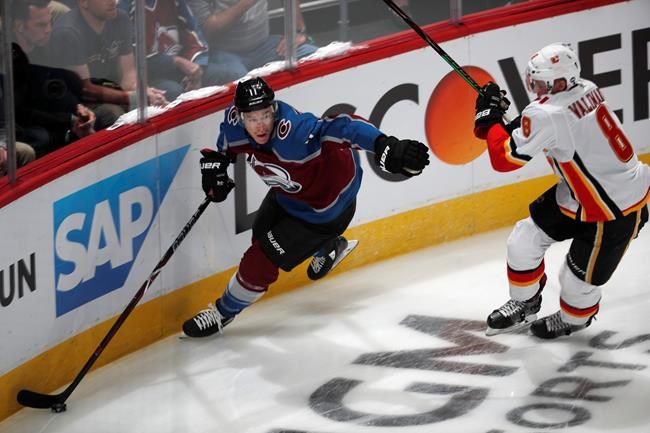 Hockey News - Matt Calvert out of the lineup for Avalanche