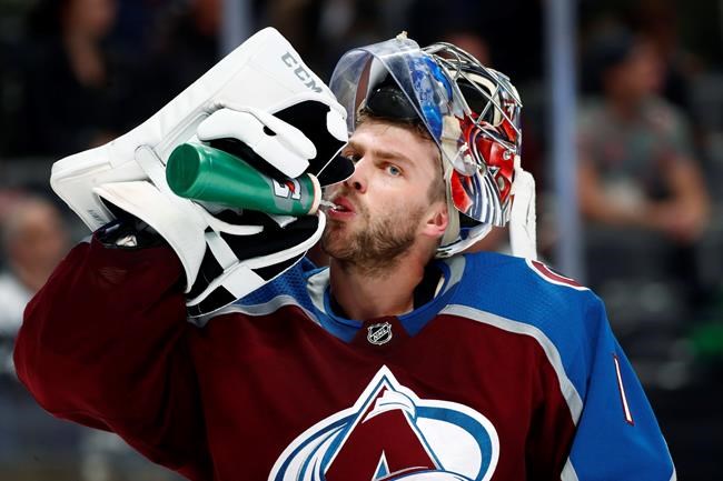 Hockey News - Varlamov stops career-high 57 shots, Avs beat Hurricanes 5-3