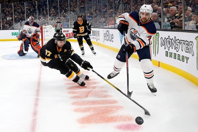 Hockey News - Oilers surge past Bruins for 4-1 victory