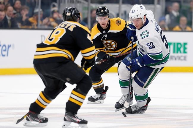 Hockey News - Rask makes 25 saves in shutout, Bruins blank Canucks 4-0