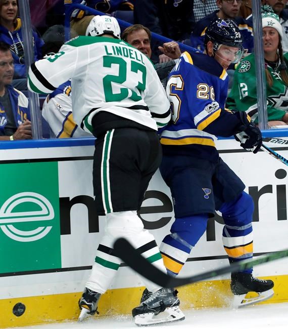 Hockey News - Jake Allen makes 38 saves, Blues beat Hitchcock-led Stars