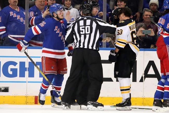 Hockey News - Surging Bruins earn 3-1 win over Rangers