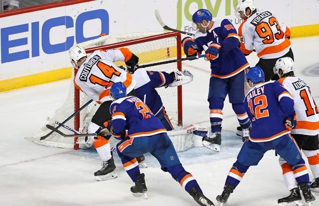 Hockey News - Pulock's late goal helps Islanders beat rival Flyers 5-3