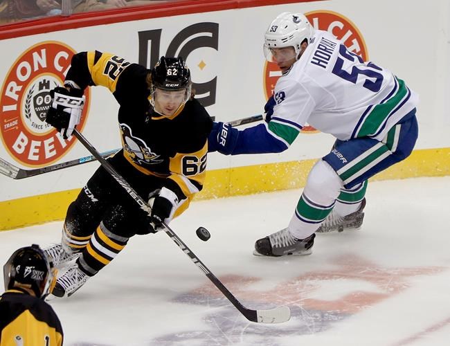 Hockey News - Boeser's OT winner lifts Canucks by Penguins 3-2