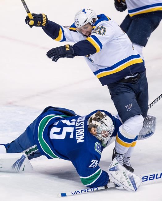 Hockey News - Boeser scores 20th goal, but Brodziak's two-point night leads Blues over Canucks